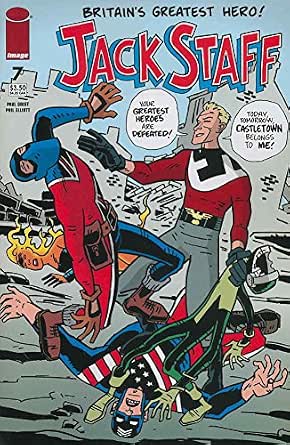 Amazon.com: Jack Staff (Image) #7 VF ; Image comic book | Paul Grist ...