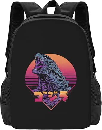 Amazon.co.jp: Godzilla Monster King Rucksack, Backpack, Men's, Women's ...