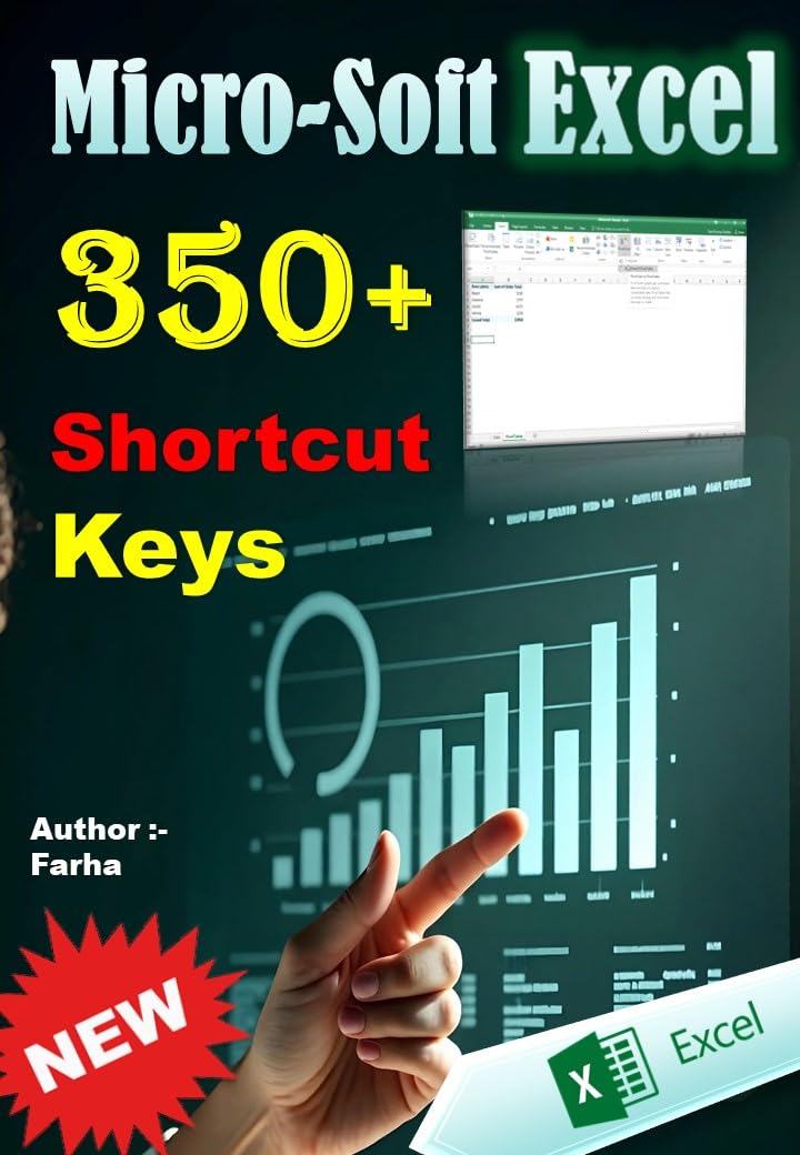 Micro-Soft Excel 350+ Shortcut Keys: Information about all shortcut ...