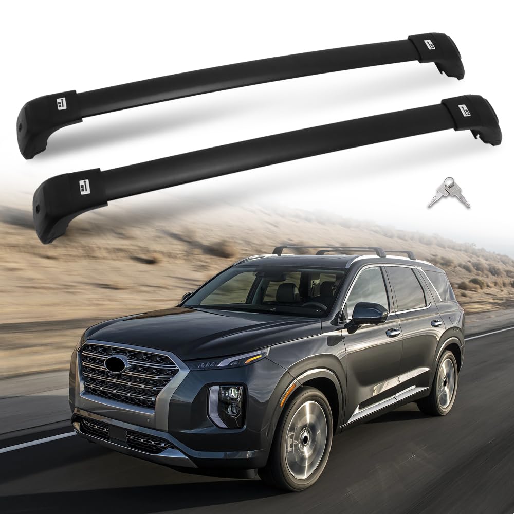 Amazon.com: HEKOTE Lockable 260 LBS Roof Rack Cross Bars Fit for ...