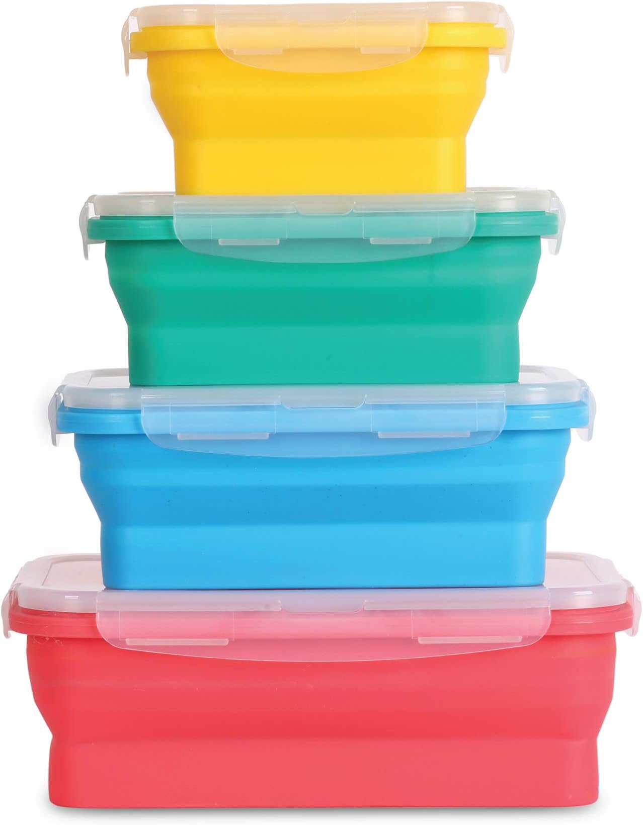 Amazon.com: Collapse-it Silicone Food Storage Containers - BPA Free ...