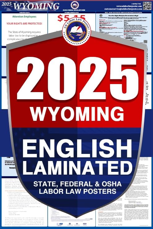 Amazon.com : 2025 Wyoming WY All-in-One Workplace Compliance & Labor ...