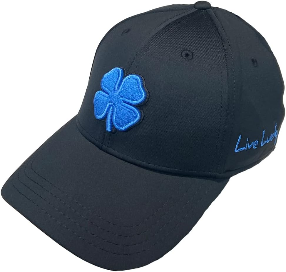Black Clover New Live Lucky Premium Clover #106 - Gorra de golf ajustada S/M color azul y negro ...