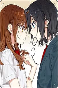 Amazon.com : Oedrtqi Horimiya Moment Poster Funny Metal Tin Sign for ...