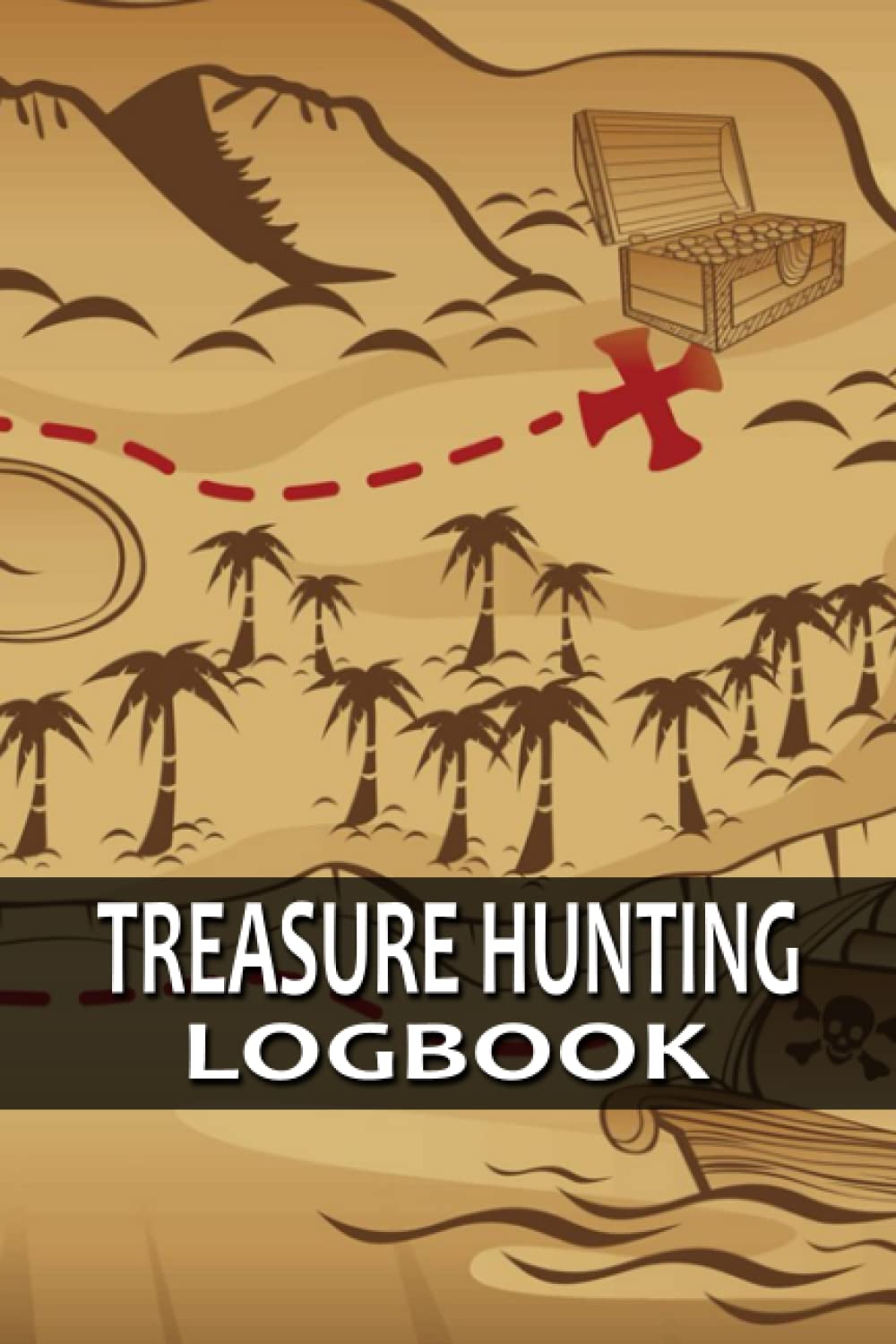 Treasure Hunting Logbook: Track and Record Beachcombing, Coin Shooting ...