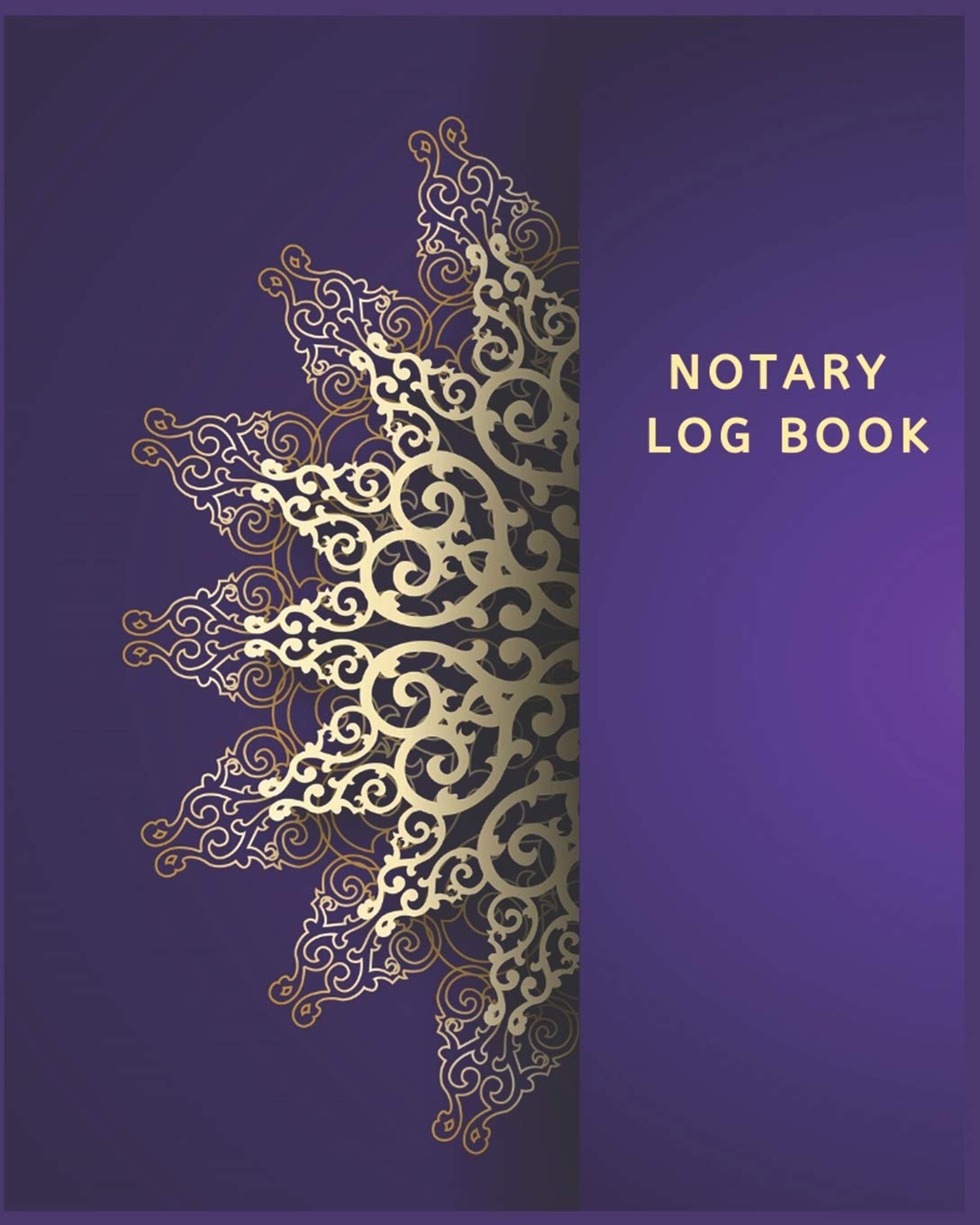 Notary Log Book: Luxury Blue Public Notary : Notary Log Book : Notary ...