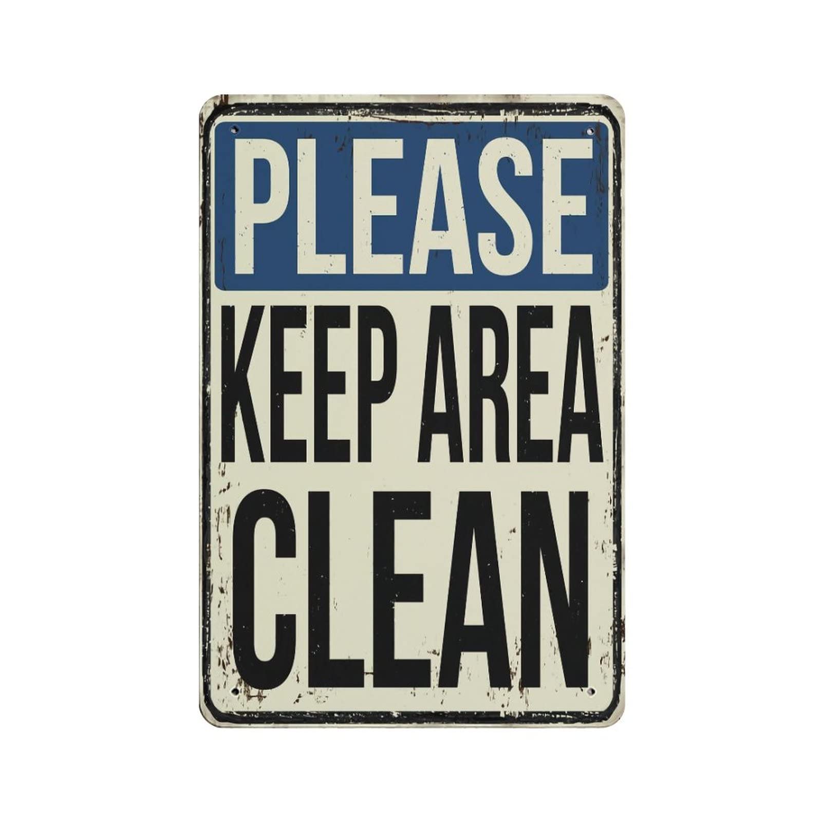 Printable Clean Area Signs