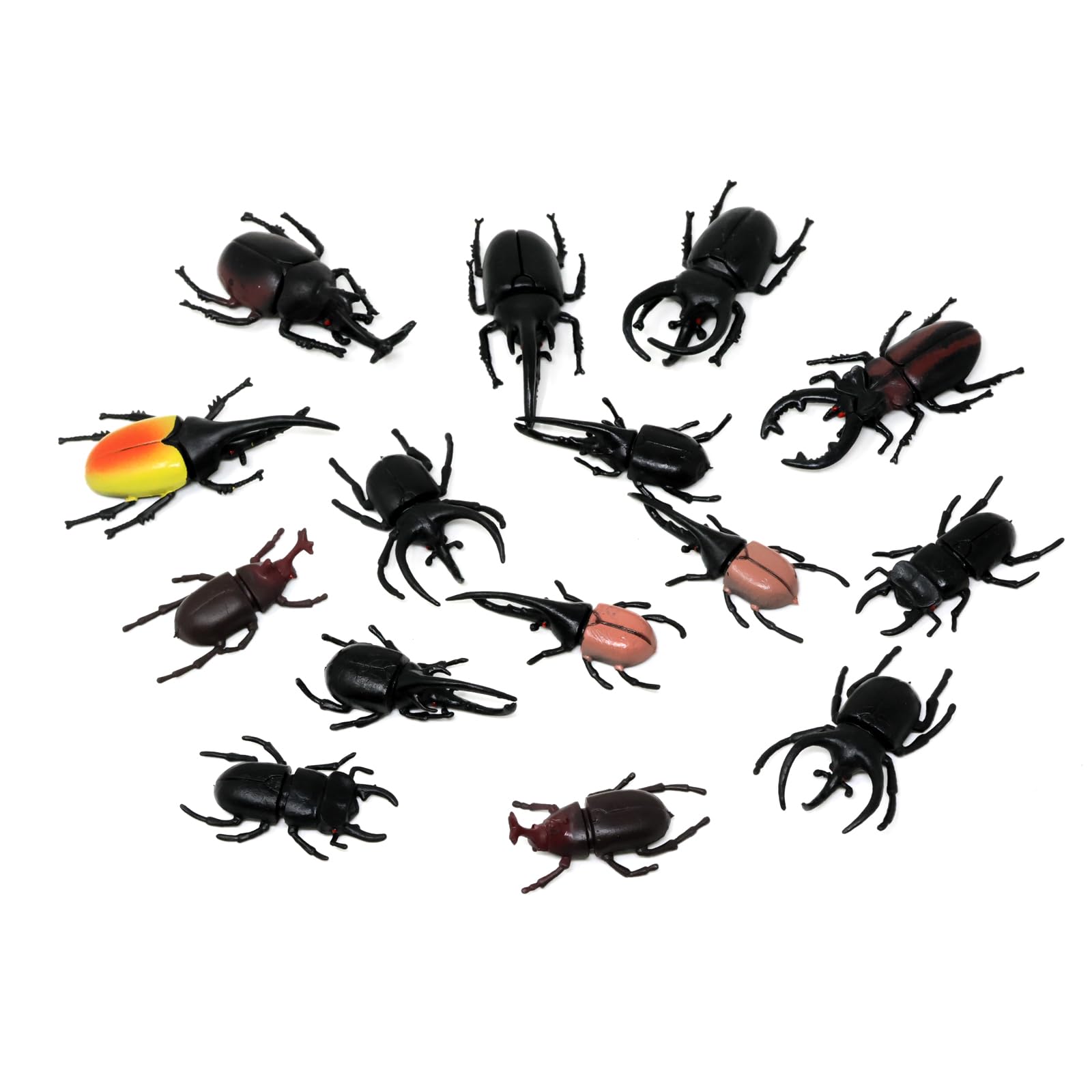 Amazon.com: yueton 15PCS Lifelike Simulation Plastic PVC Beetle ...