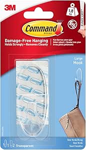 Amazon.com: Command Outdoor Large Window Hooks, Total 4 Hooks with 8 ...