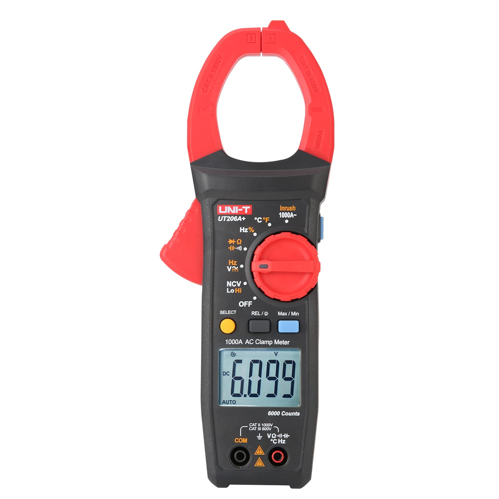 Buy Moniss UT206A+ Clamp Meter Digital Clamp Type Multimeter Universal ...