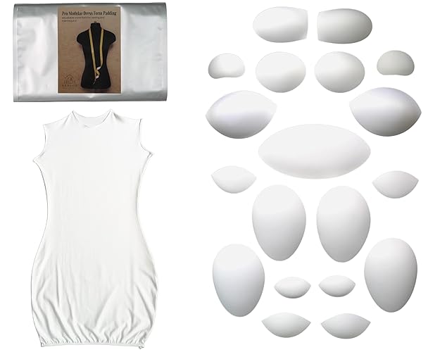 Pro Modular Dress Form Padding Plus Size Kit (24 Pieces) - Adjustable ...