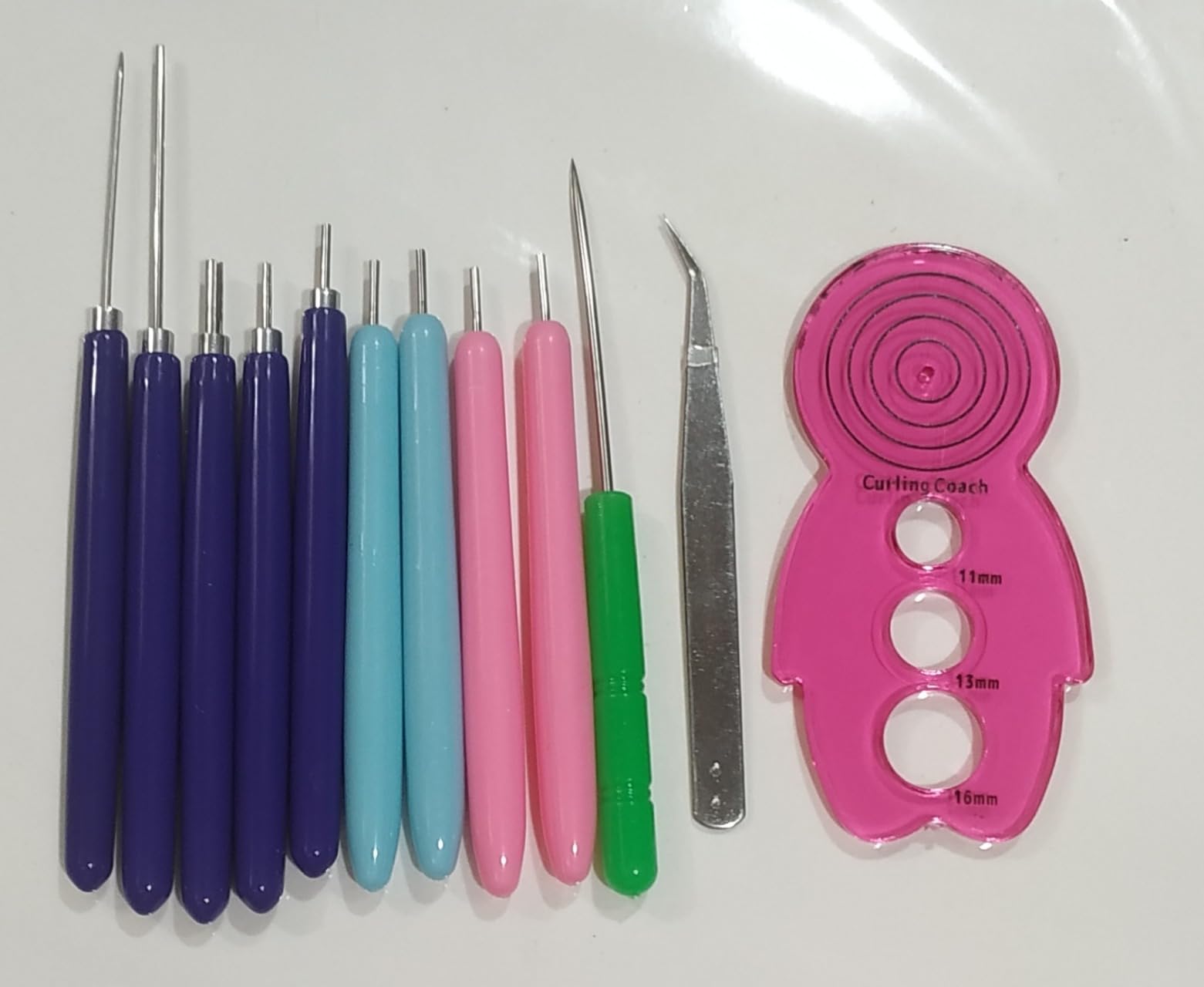 HASTHIP Paper Quilling Kit 30 Colors Quilling Paper Strips Quilling ...