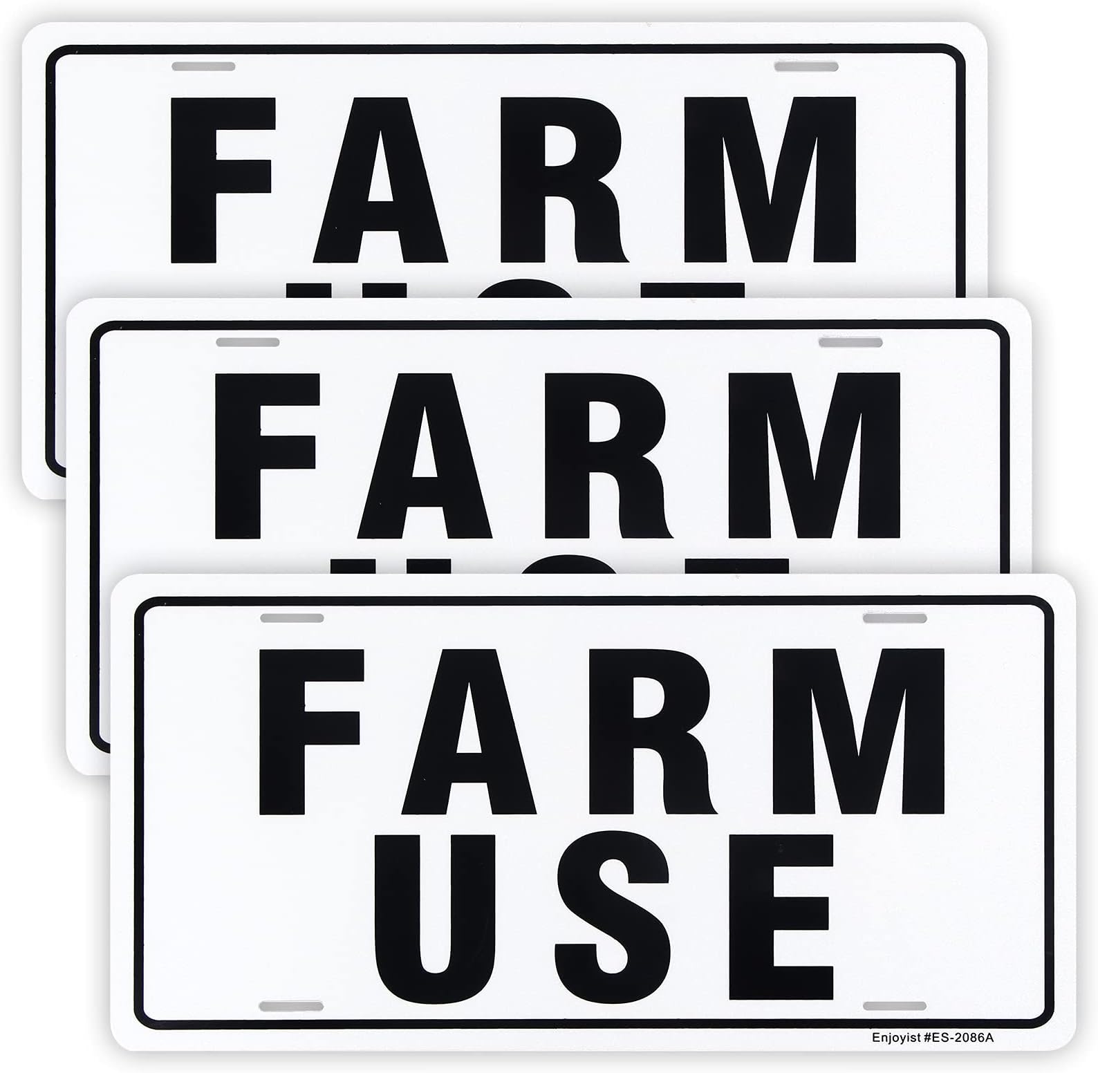 Amazon.com: 2-Pack Large One Way with Left Arrow Sign 18"x 6" .04 ...