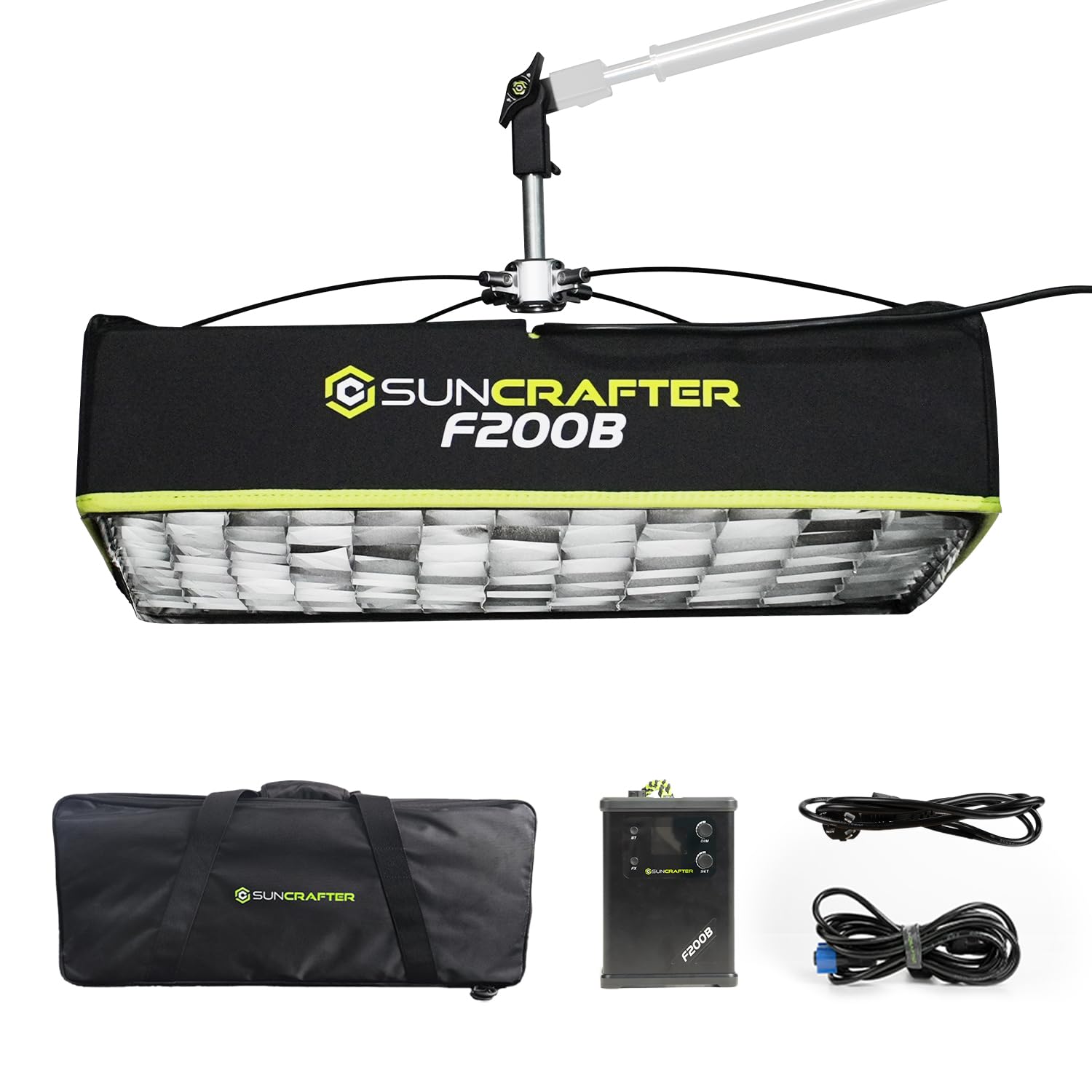 Amazon.com : SUNCRAFTER 200W Flexible LED Panel Light, 23.6" Bi-Color ...