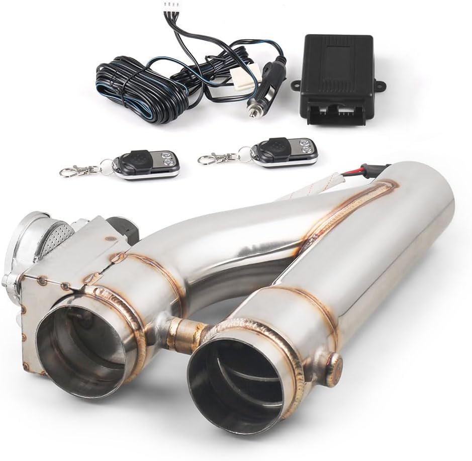 Amazon.com: Universal 3 Inch Stainless Steel Exhaust Pipe Kit : Automotive