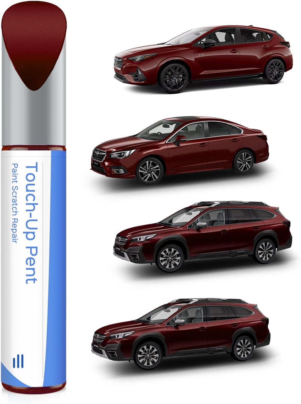 Amazon.com: PARTS4EV H2Q Venetian Red Pearl Touch Up Paint Compatible ...