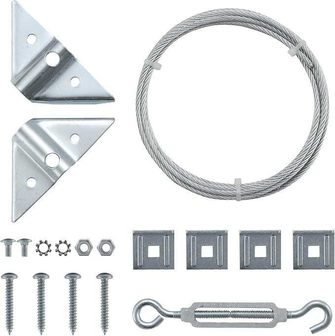 Amazon.com: HOME MASTER HARDWARE Anti Sag Gate Kit for Wooden Fence ...