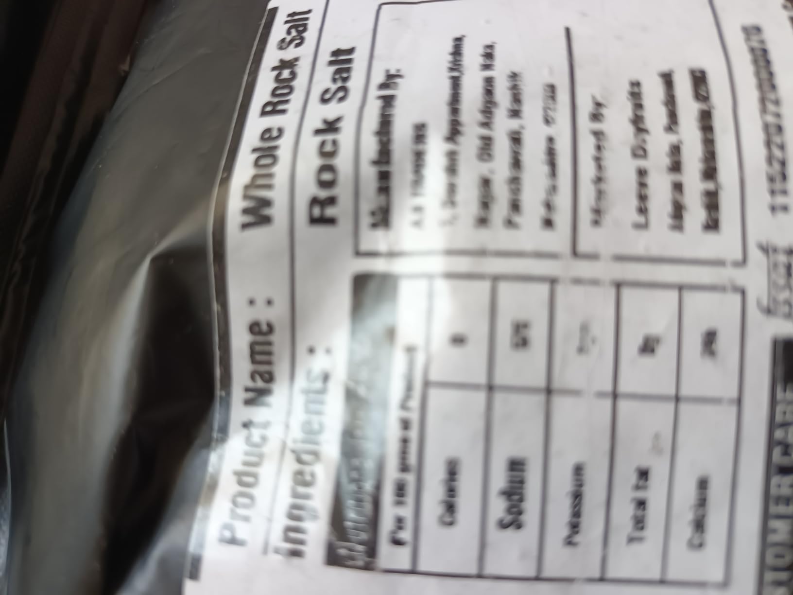 Leeve Dryfruits Fresh White Whole Rock Salt | 200 gms Packet | Natural ...