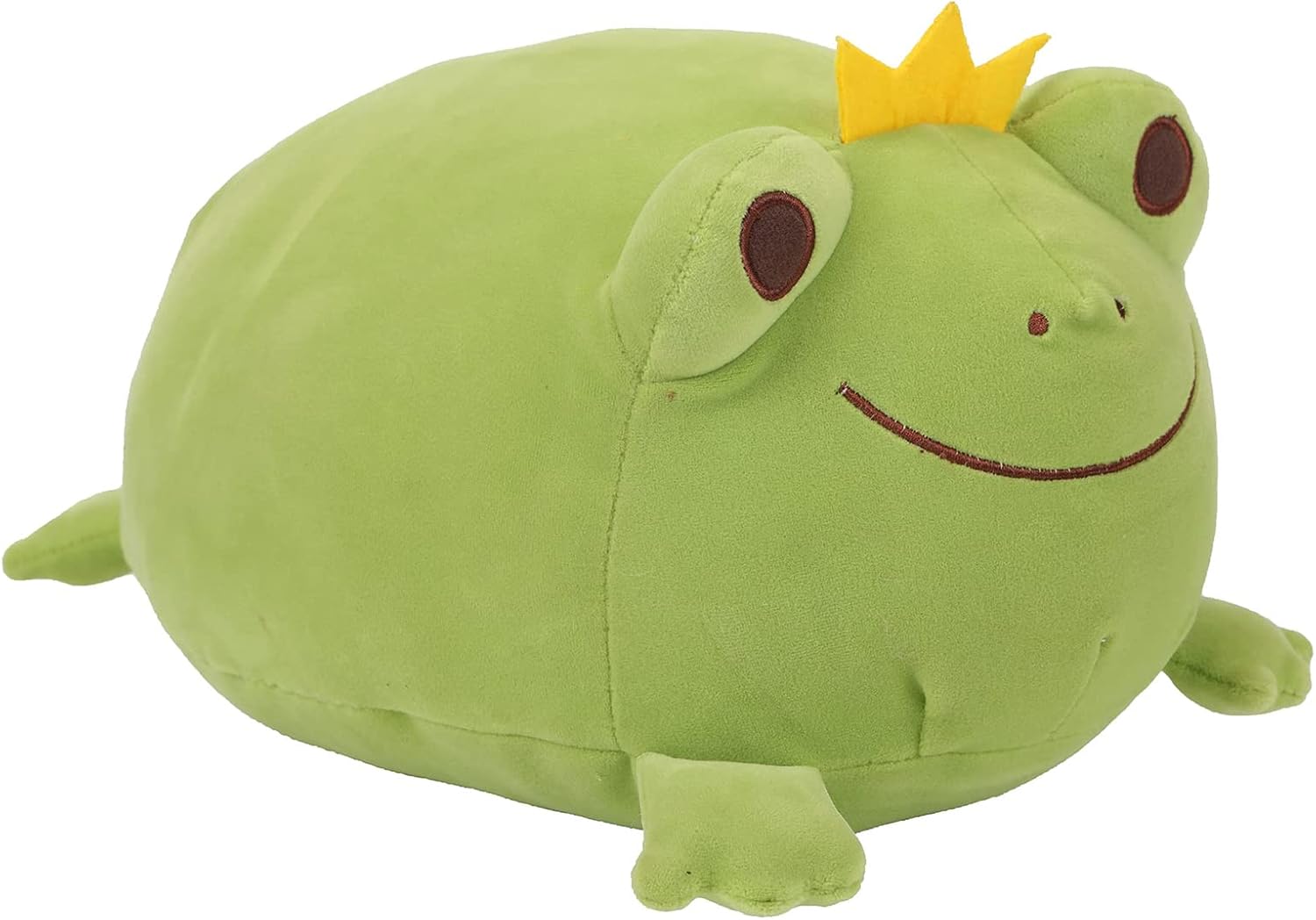 Amazon.com: CAZOYEE Cute Frog Plush Pillow, Super Soft Frog Stuffed ...