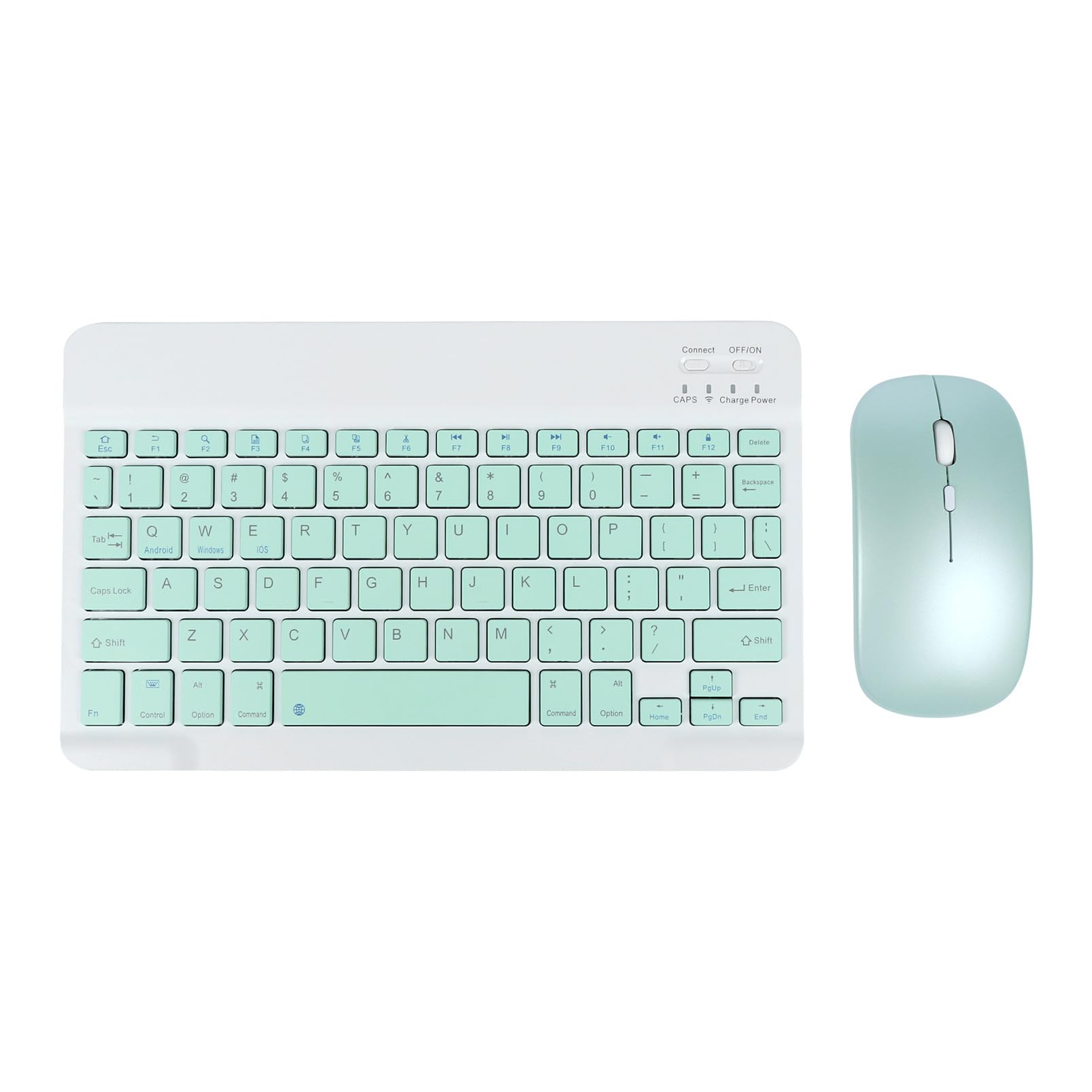 Amazon.com: Bluetooth Keyboard and Mouse Combo,Ultra Slim Rechargeable ...