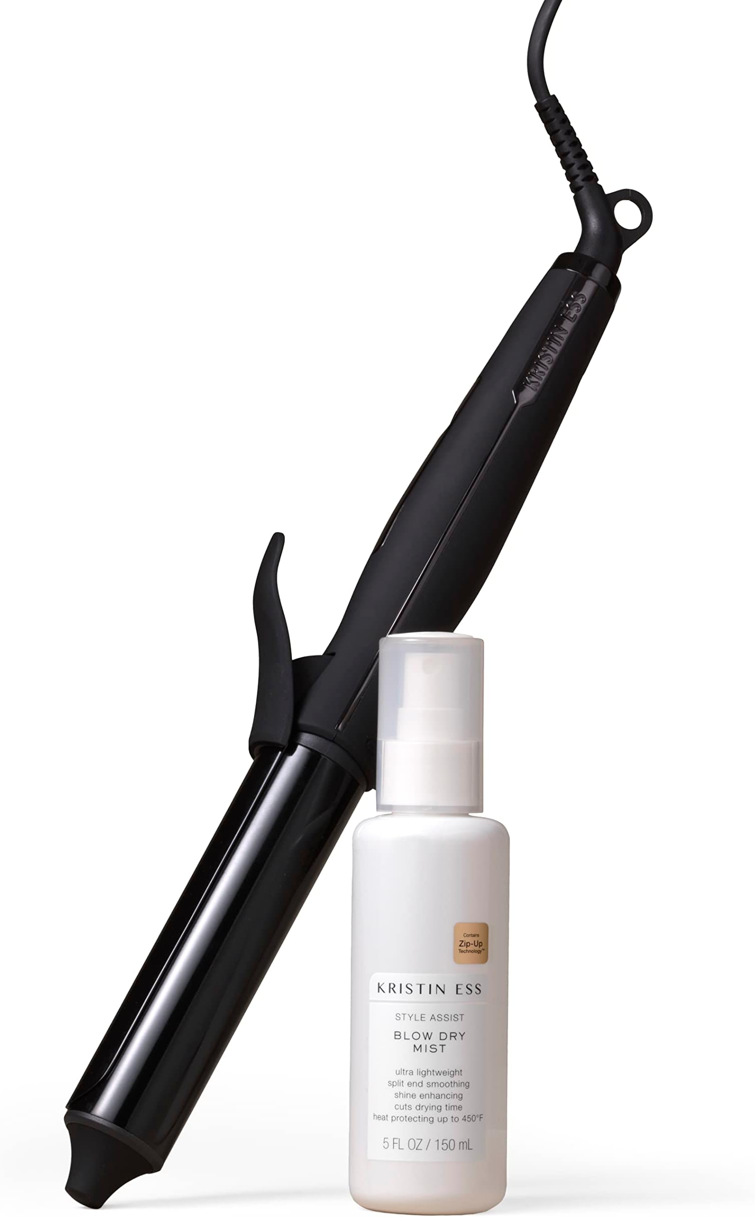 Amazon.com: Kristin Ess Hair NANOBLACK 11/4 Inch Automatic Ceramic ...