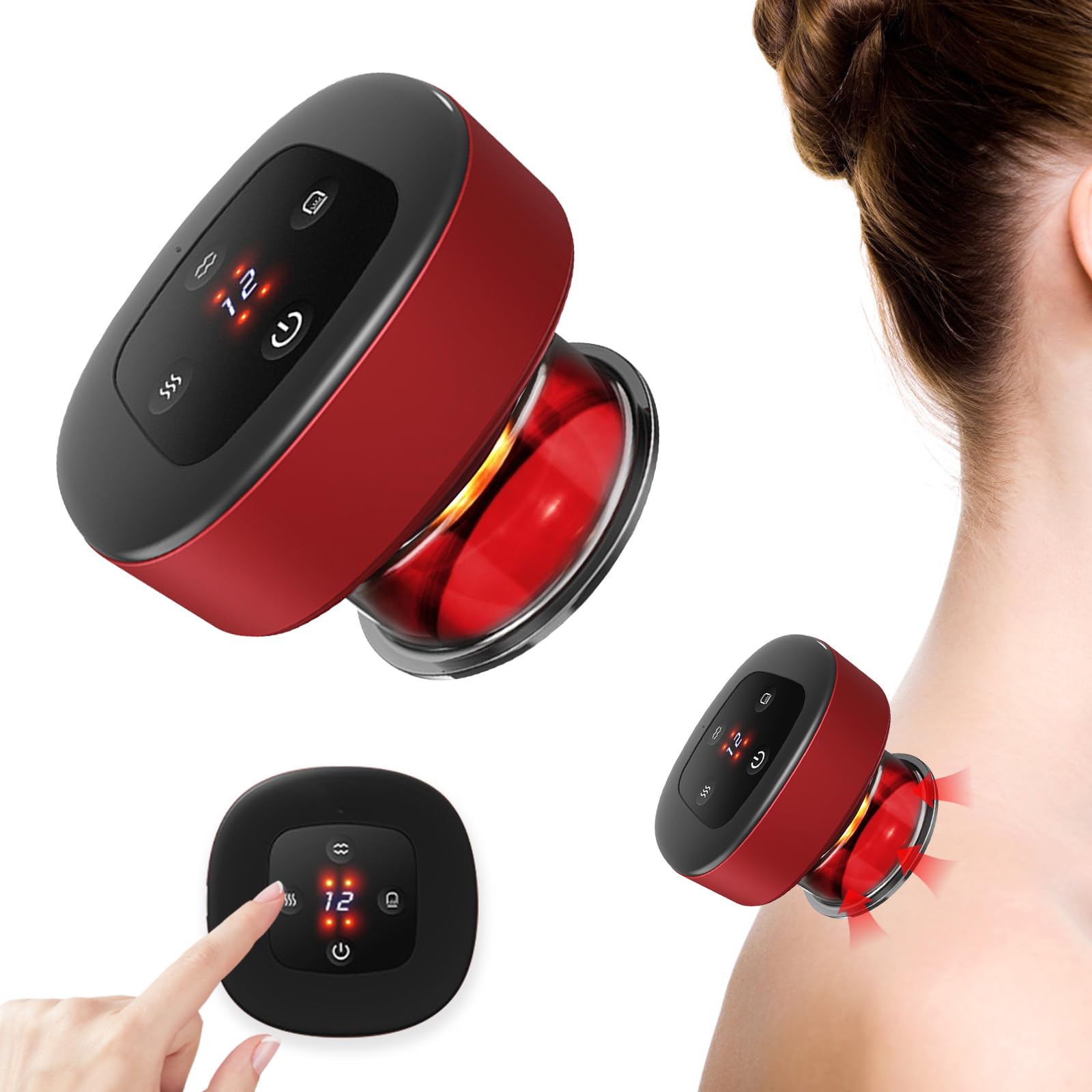 Smart Cupping Therapy Massager Electric Cupping With 12 Level ...