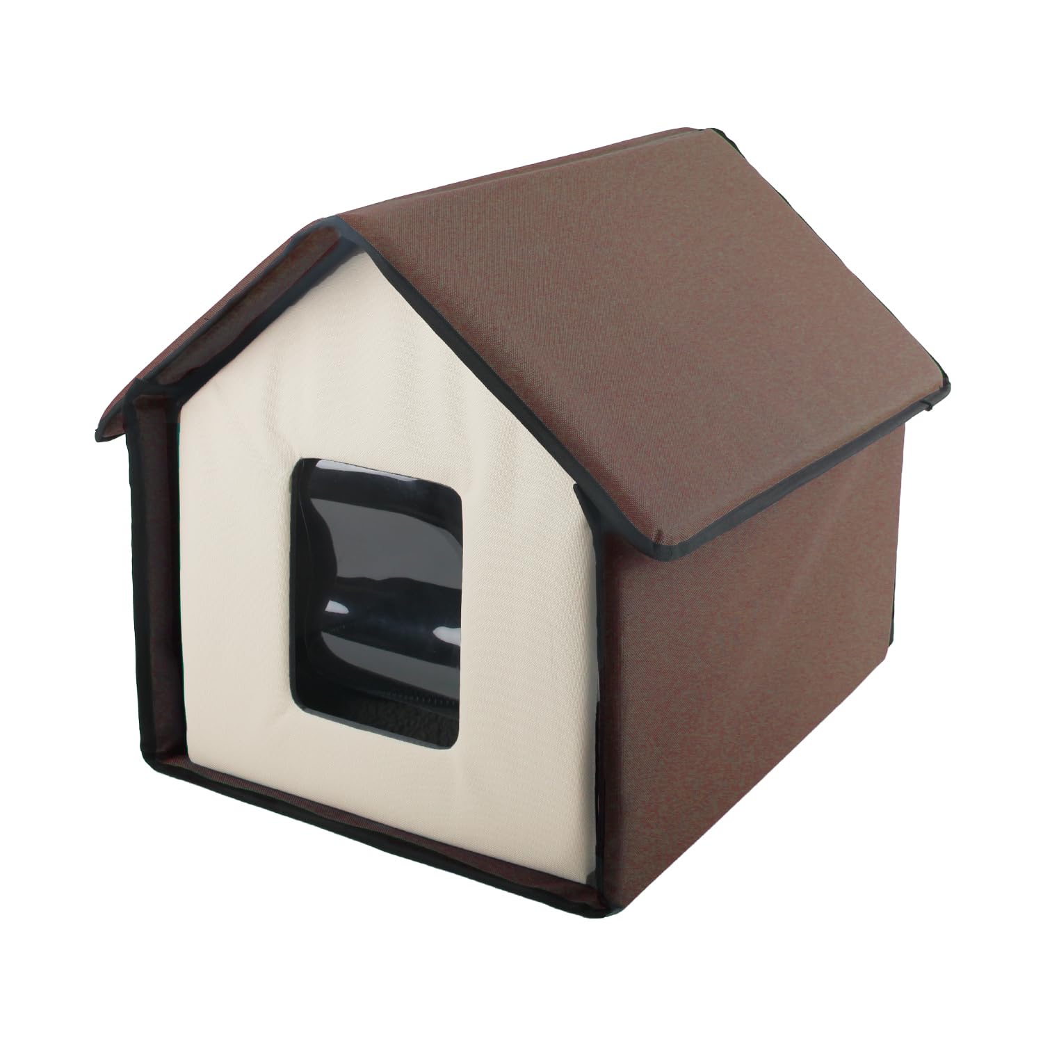 ALL FOR PAWS Heated Cat House, Indoor/Outdoor Cat House for Winter with ...