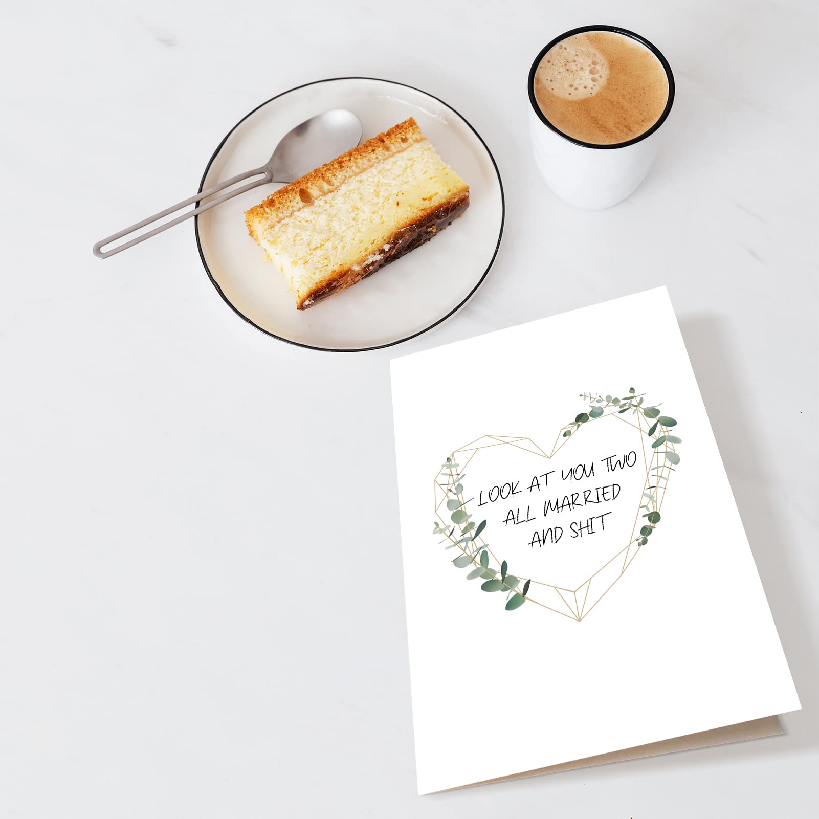 Snapklik.com : Funny Wedding Card For Couple, Congrats Engagement Card ...