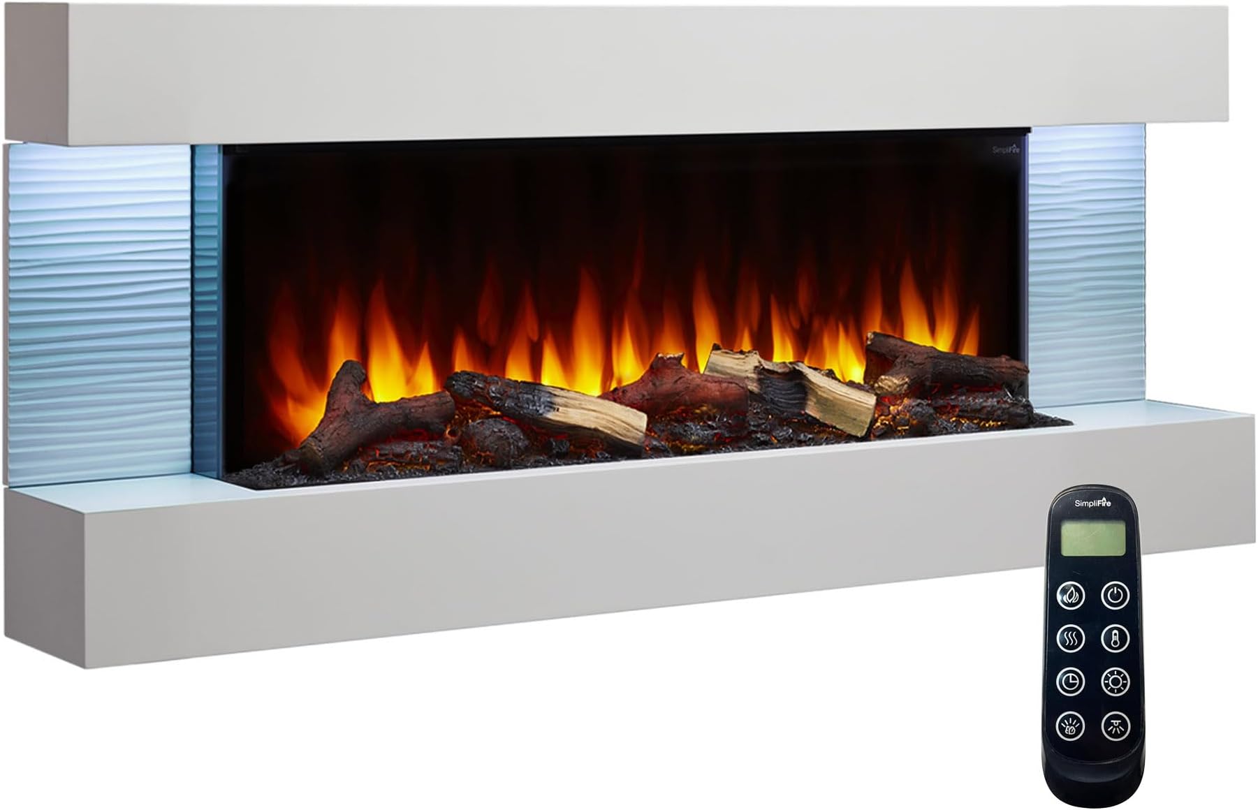 Amazon.com: Touchstone Sideline Elite 50-inch Smart Electric Fireplace ...