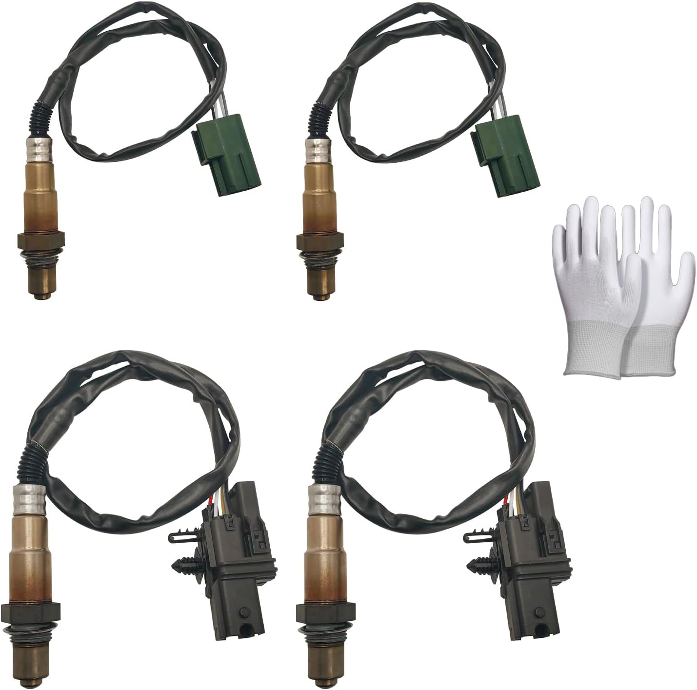 Amazon.com: TINJO Oxygen Sensor Upstream & Downstream O2 Sensor Fit for ...