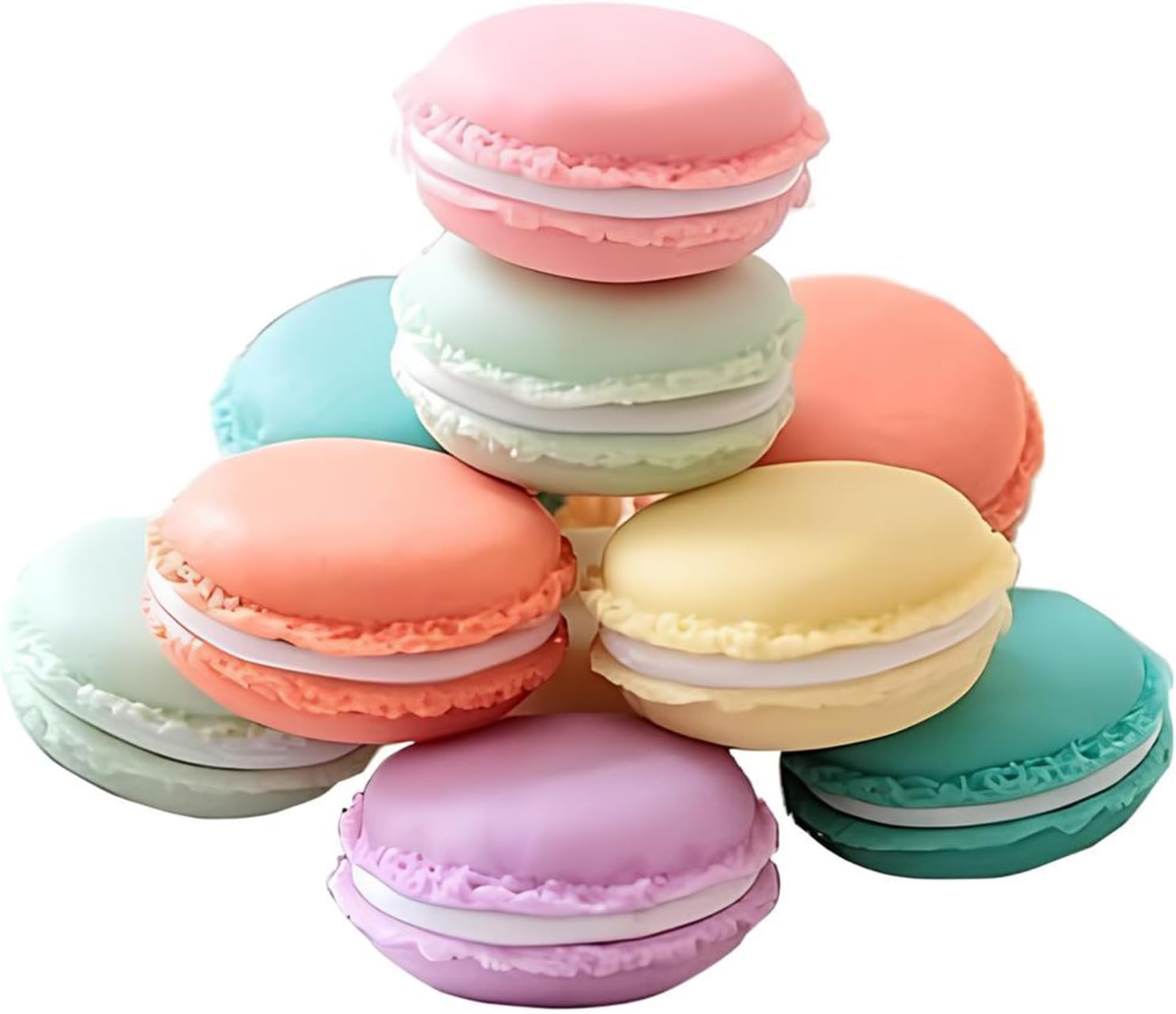 Amazon.com: 16 Pack Macaron Pill Case - Small Travel Storage Containers ...