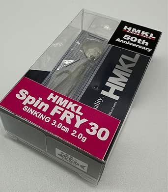 Amazon.co.jp: HMKL Spin FRY 30ハンクル スピン フライ ワカサギ 50th 釣りフェスティバル 2024 限定品 ロゴ入り : おもちゃ