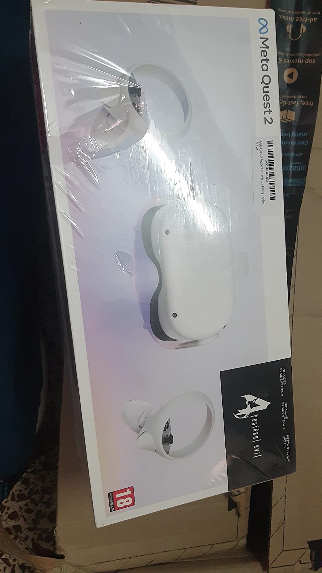 Meta Quest 2 128GB Console Headset, Advanced All-in-One Virtual Reality ...