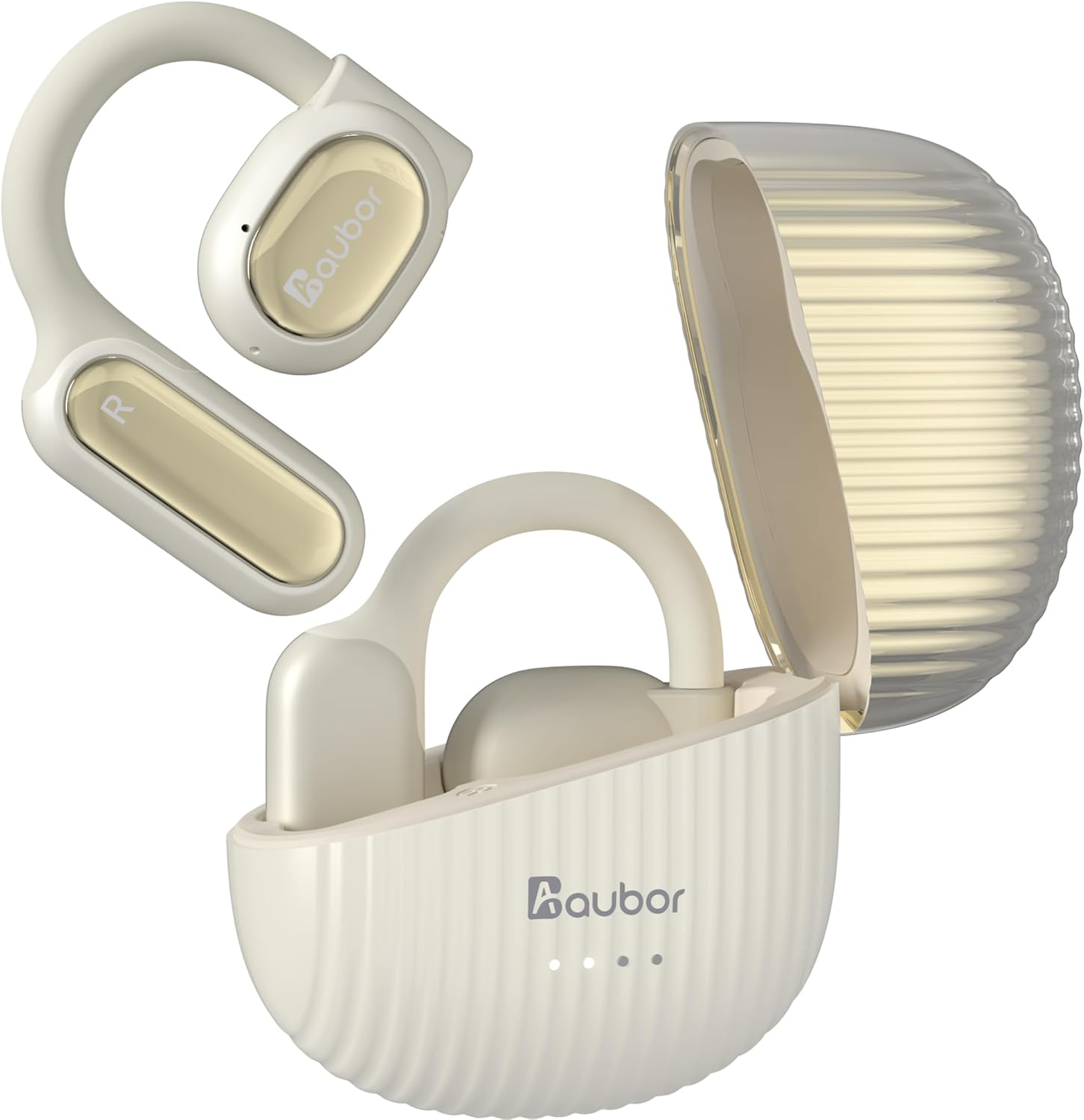 Amazon.com: aubor Open Ear Headphones Wireless Bluetooth 5.3 Headphones ...