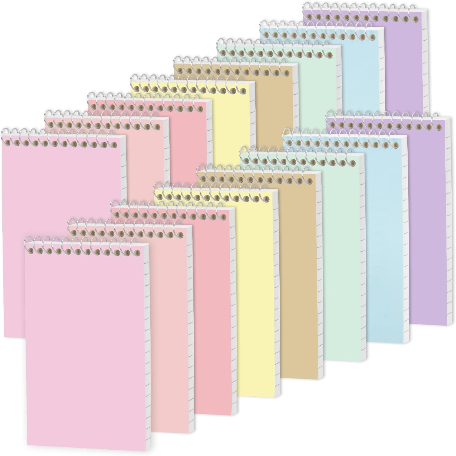 Amazon.com : Mead Small Notebook, 12 Pack of Small Spiral Notebook, 3x5 ...