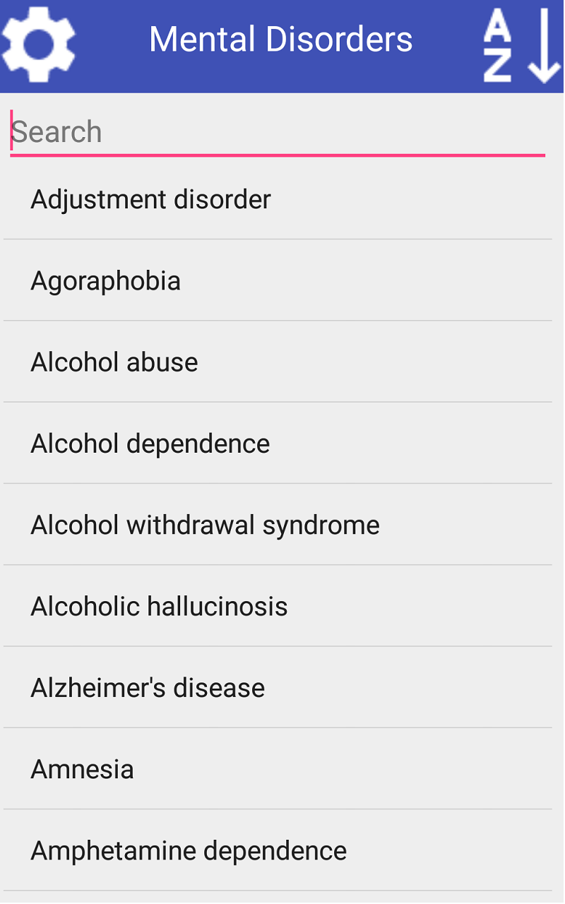 Mental Disorders - App on Amazon Appstore