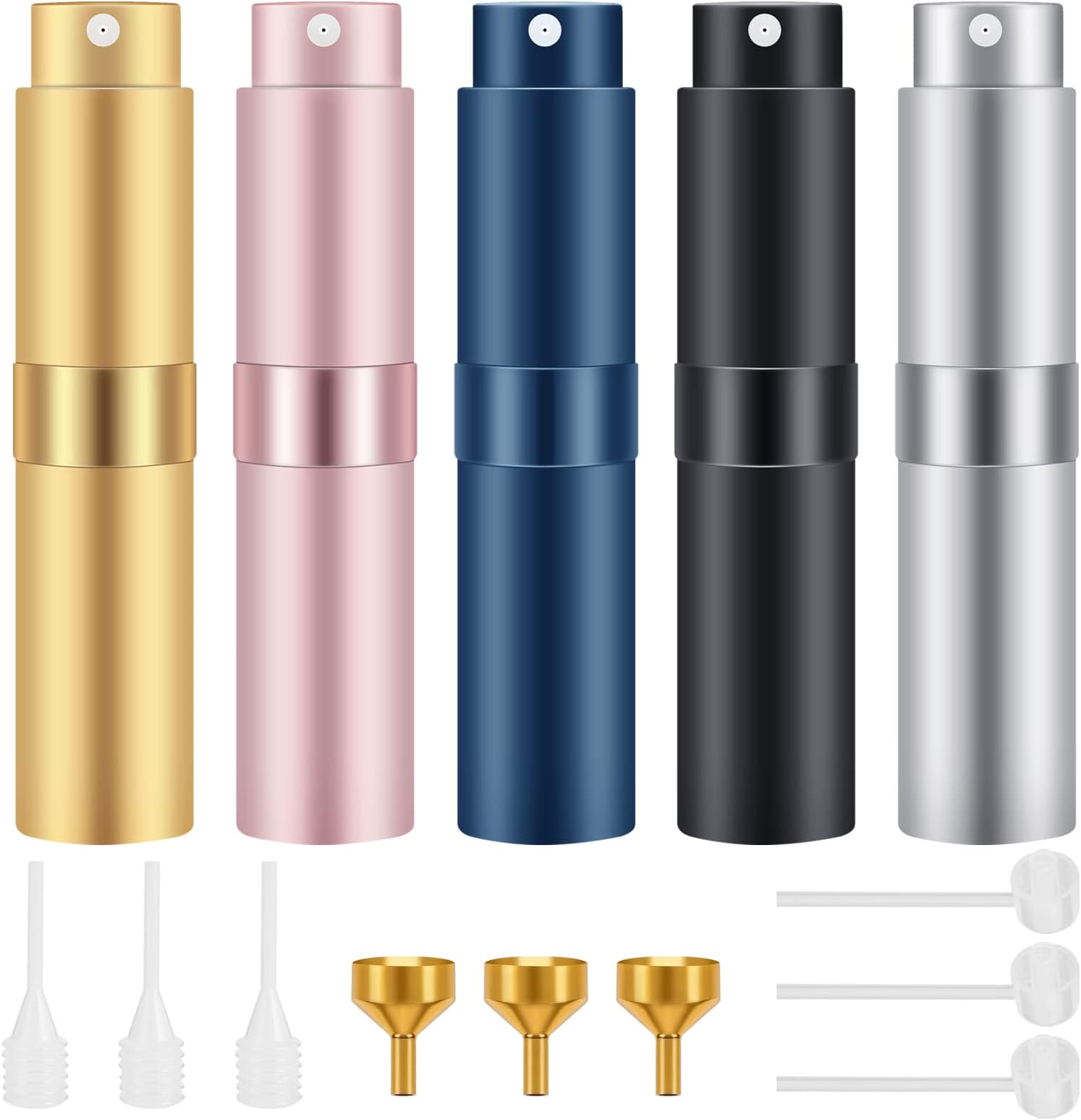 Amazon.com: Refillable Perfume Atomizer Bottle, Pocket Cologne Sprayer ...