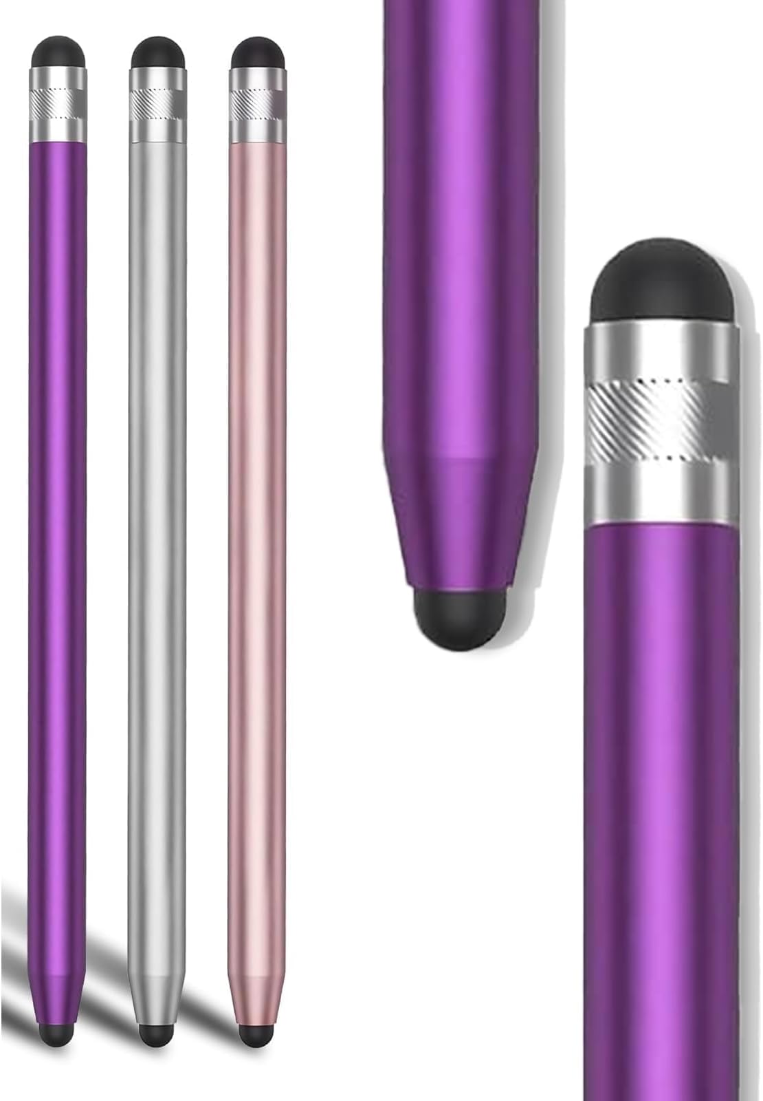 Penyeah Stylus Pen, 4 in 1 Disc Stylus Pens for Touch Screens, High ...
