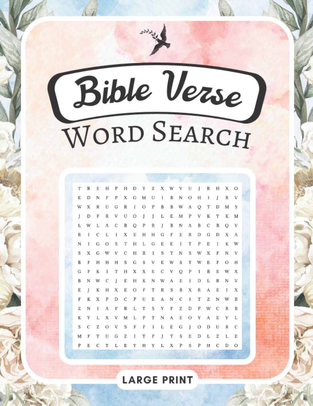 Bible Verse Word Search: Large Print Puzzle Book to Keep the Mind ...