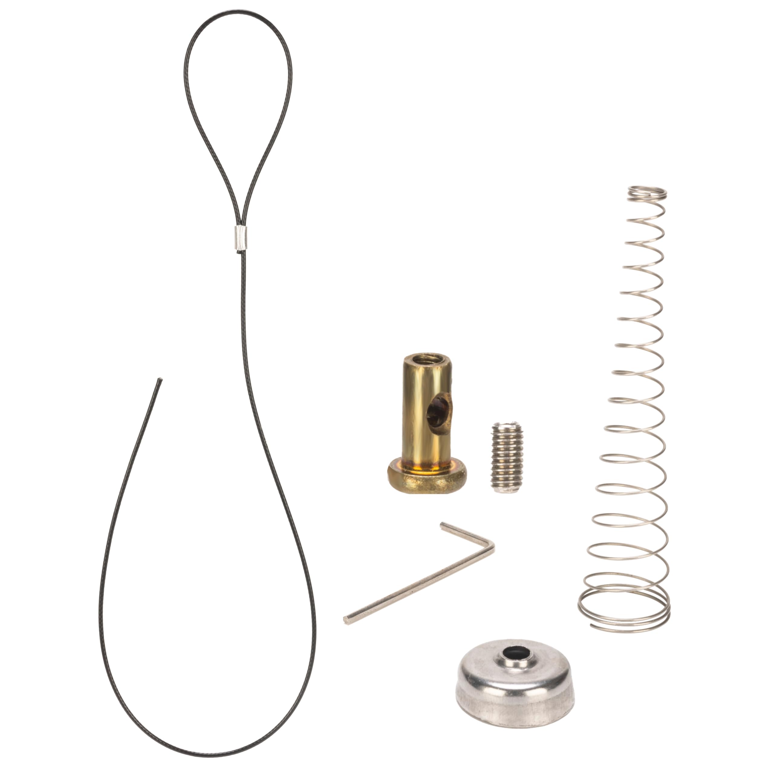 Amazon.com: Gate Latch Cable Pull, Spring-Loaded Latch Kit for Wooden ...