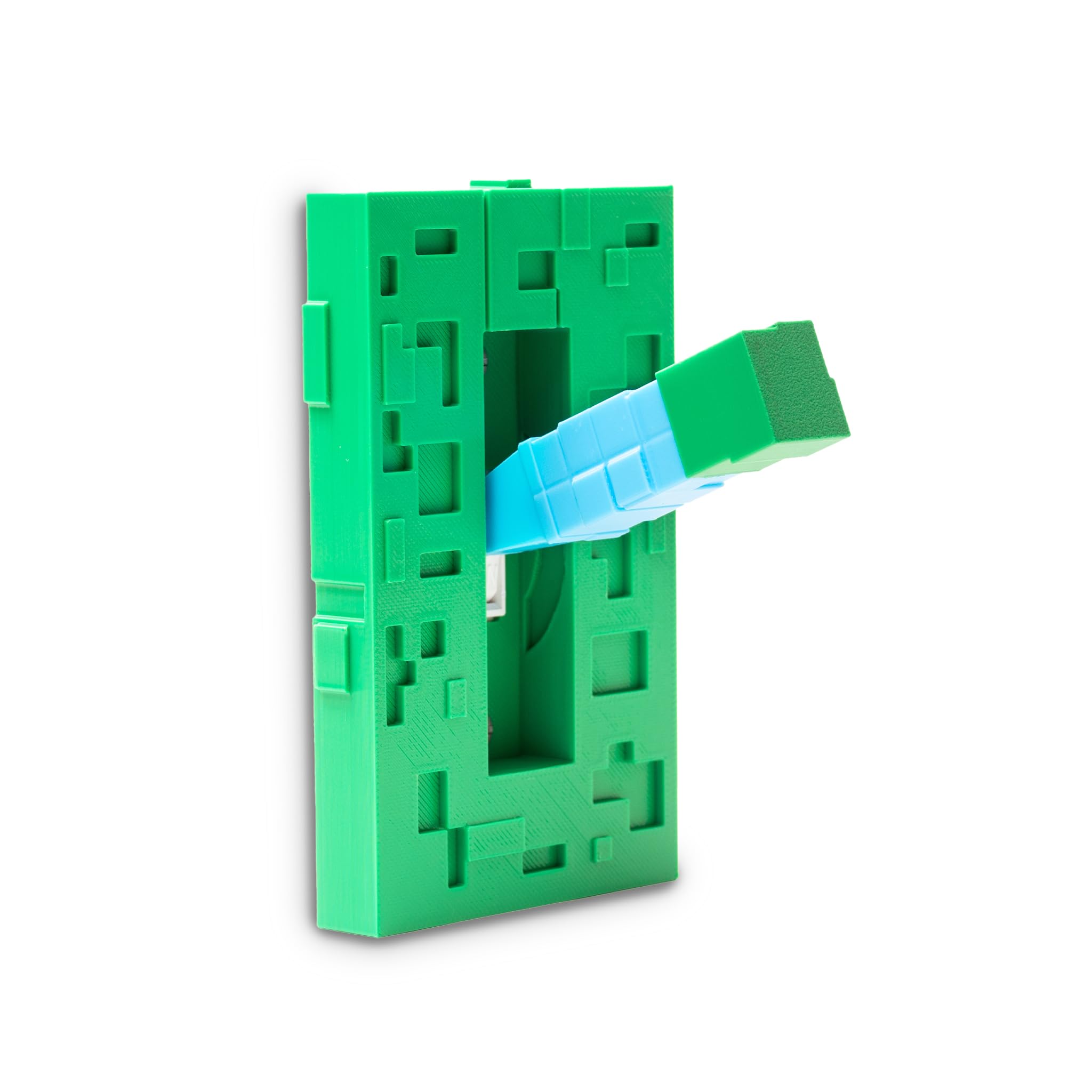 Rangus3D Abstract Cube Light Switch Plate - Pixel Game Light Switch ...