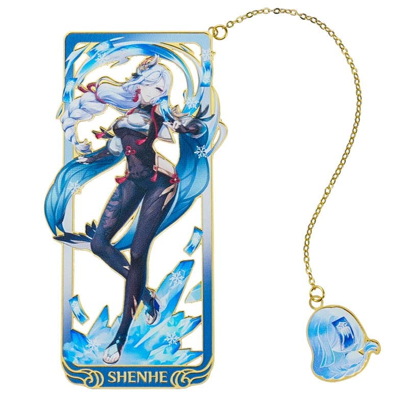 Snapklik.com : Genshin Impact Shenhe Bookmark Metal - Xiao, azuha ...