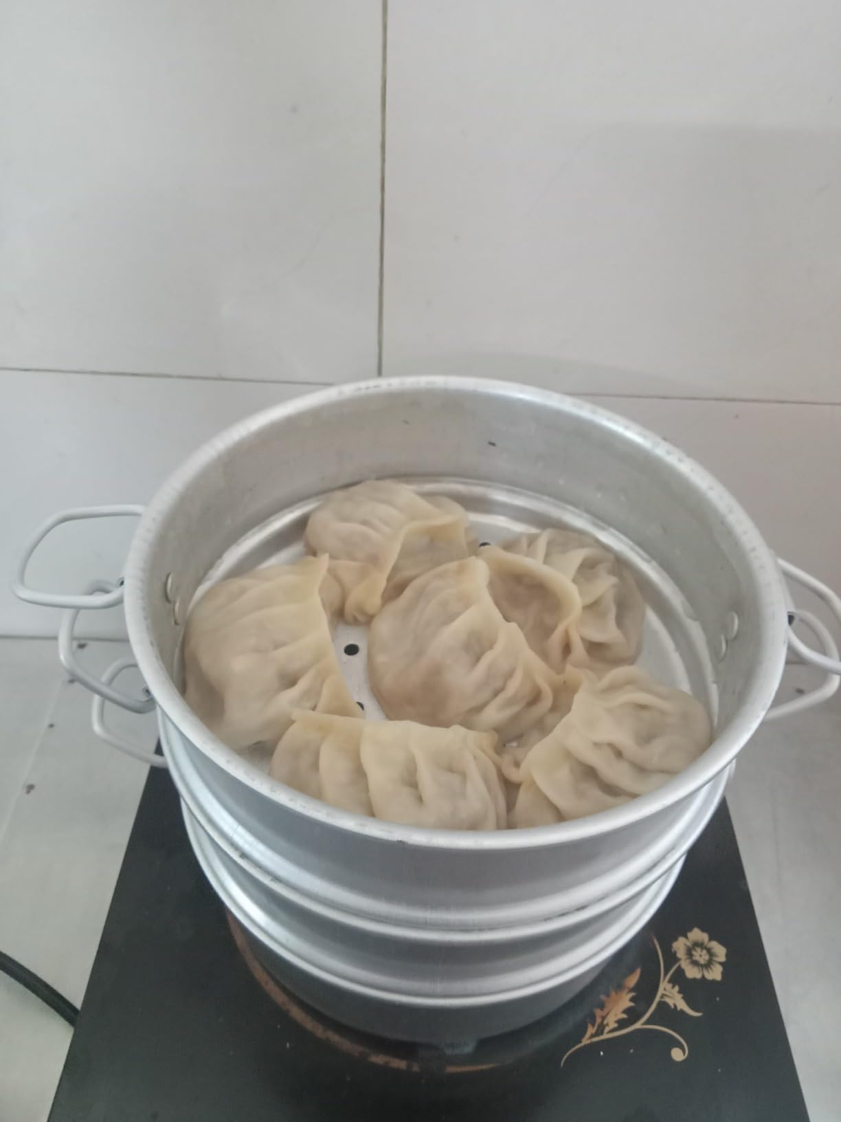 VPSK Aluminium Momos Steamer 3Tier (Used For Only Home purpose) (30 ...