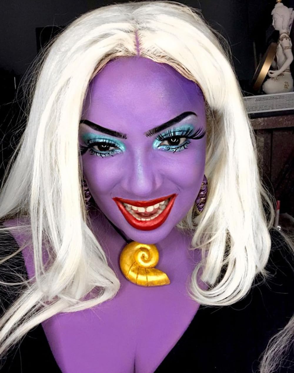 Snapklik.com : Purple Face Paint,Waterproof Oil Based Cream Purple Body ...