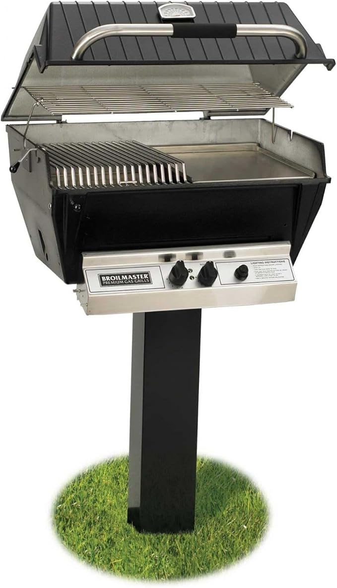 Amazon.com: Broilmaster P3-SX Super Premium Propane Gas Grill On Black ...