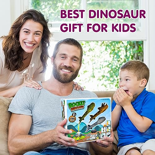 Snapklik.com : HmiL-U Rocket Launcher For Kids - Launch Up To 100 Ft