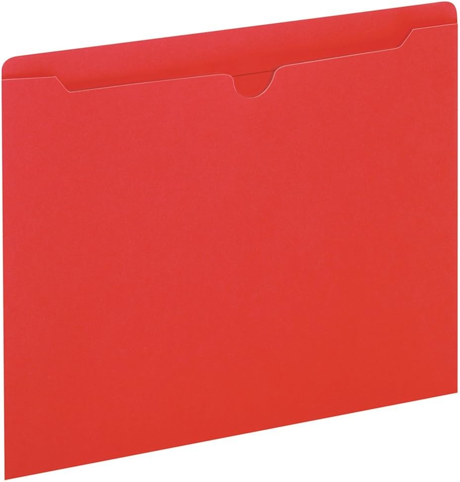Amazon.com : Pendaflex Colored File Jackets, Reinforced Tab, Flat ...