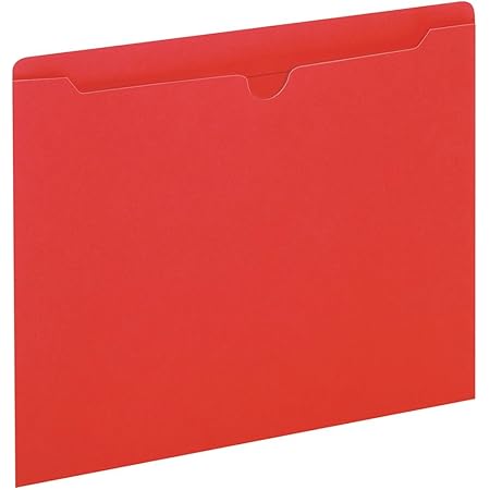 Amazon.com : Globe-Weis/Pendaflex Colored File Jackets, Reinforced Tab ...