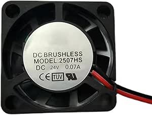 Amazon.com: Ldabrye Ultra-Miniature Brushless Fan Electric DC5V/12V/24V ...