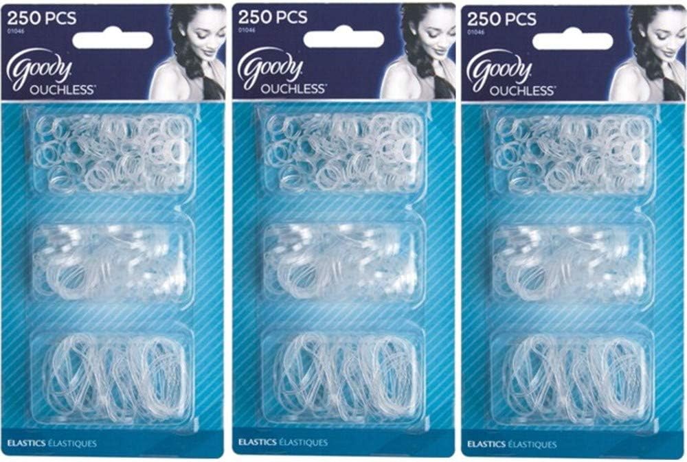 Amazon.com : Goody Girls Value Clear Latex Elastics, 400 Count : Beauty ...